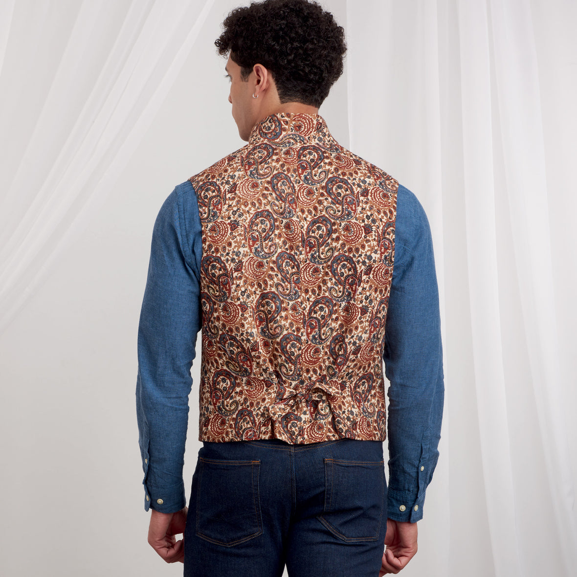 Simplicity Sewing Pattern S9457 Men's Waistcoats | Fabriques