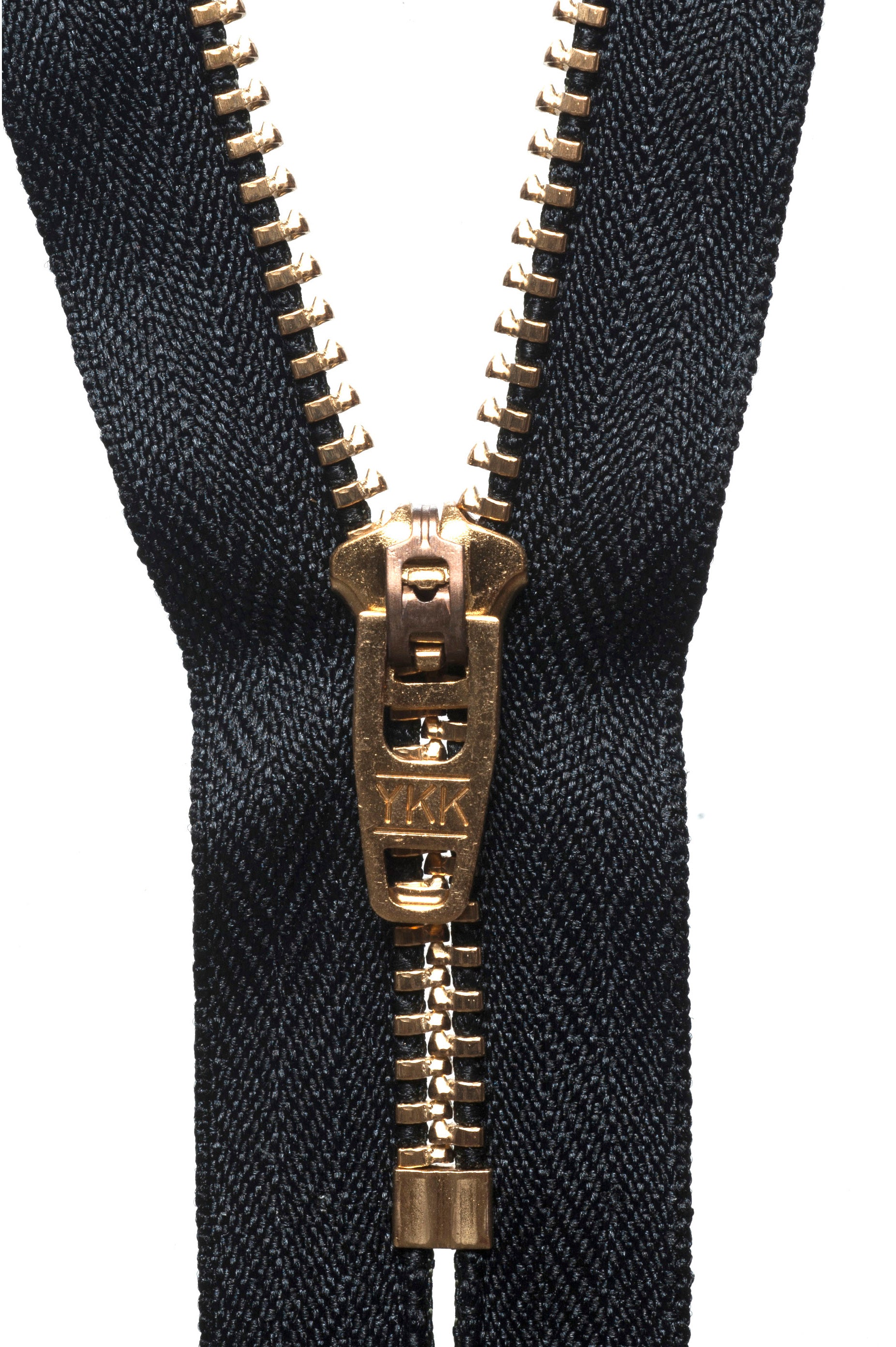 YKK Brass Jeans Zip: 15cm | Fabriques