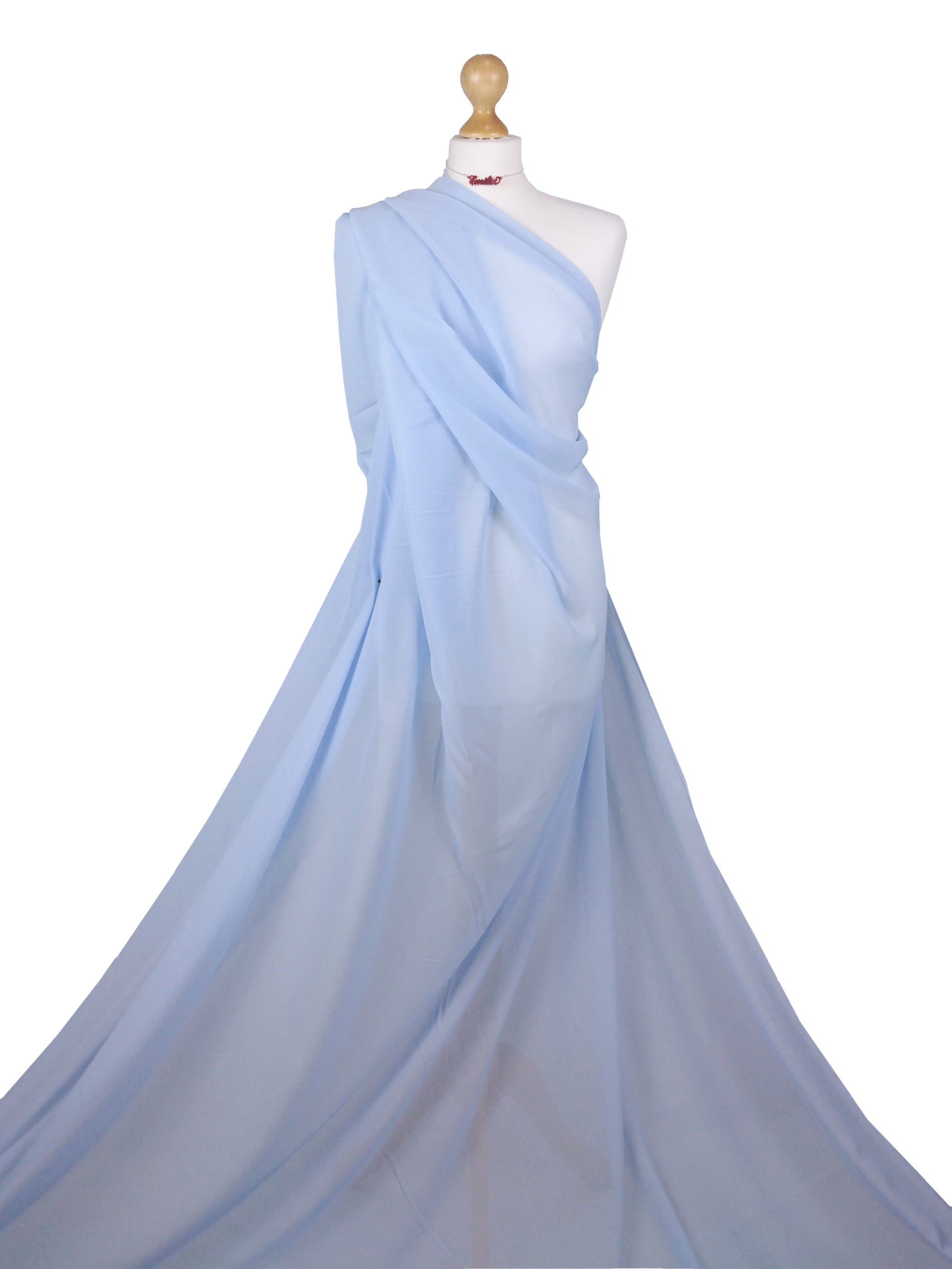 Chiffon Sheer Fabric - Lightweight Dressmaking Fabric by th. | Fabriques
